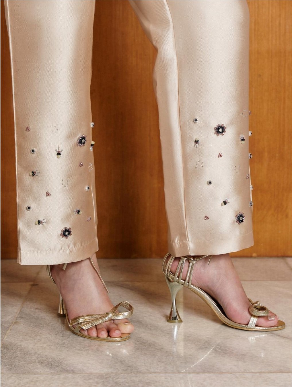 Dexa Pants Pale Gold - Amanda Corp